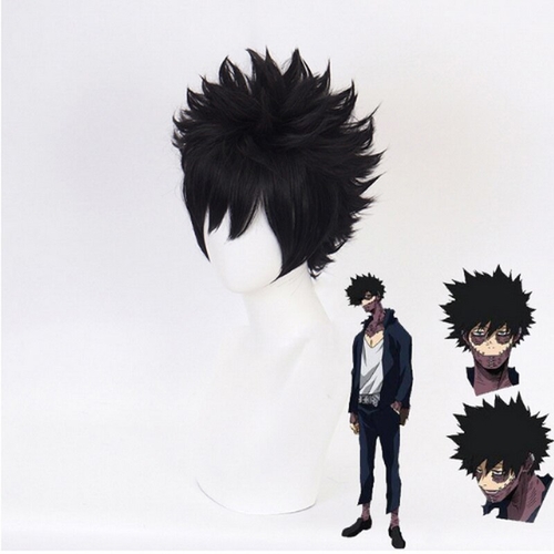 Spocket | Dropship | Anime My Hero Academia Dabi Short Black Cosplay