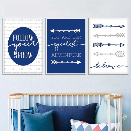 Spocket | Dropship | Watercolor Tribe Feather Flower Wall Art